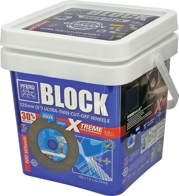 PFERD PROMO 125MM CUTTING DISCS WITH BONUS 8 PIECE STEEL DRILL BIT SET